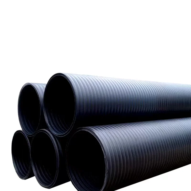 Hdpe Double Wall Corrugated Pipe Sn8 600mm 800mm 1200mm Drainage Pipe Dwc Hdpe Plastic Tubes ...