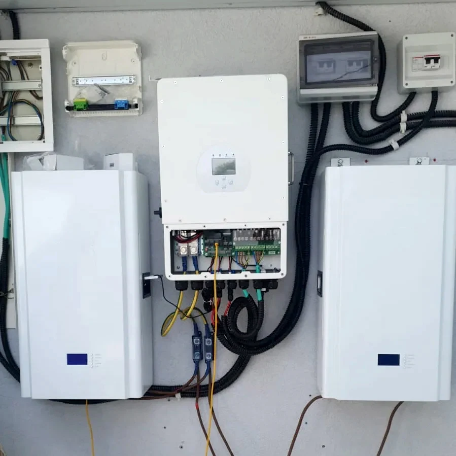 Hybrid Grid Powerwall Station Wall-mounted Home Energy System With Can ...