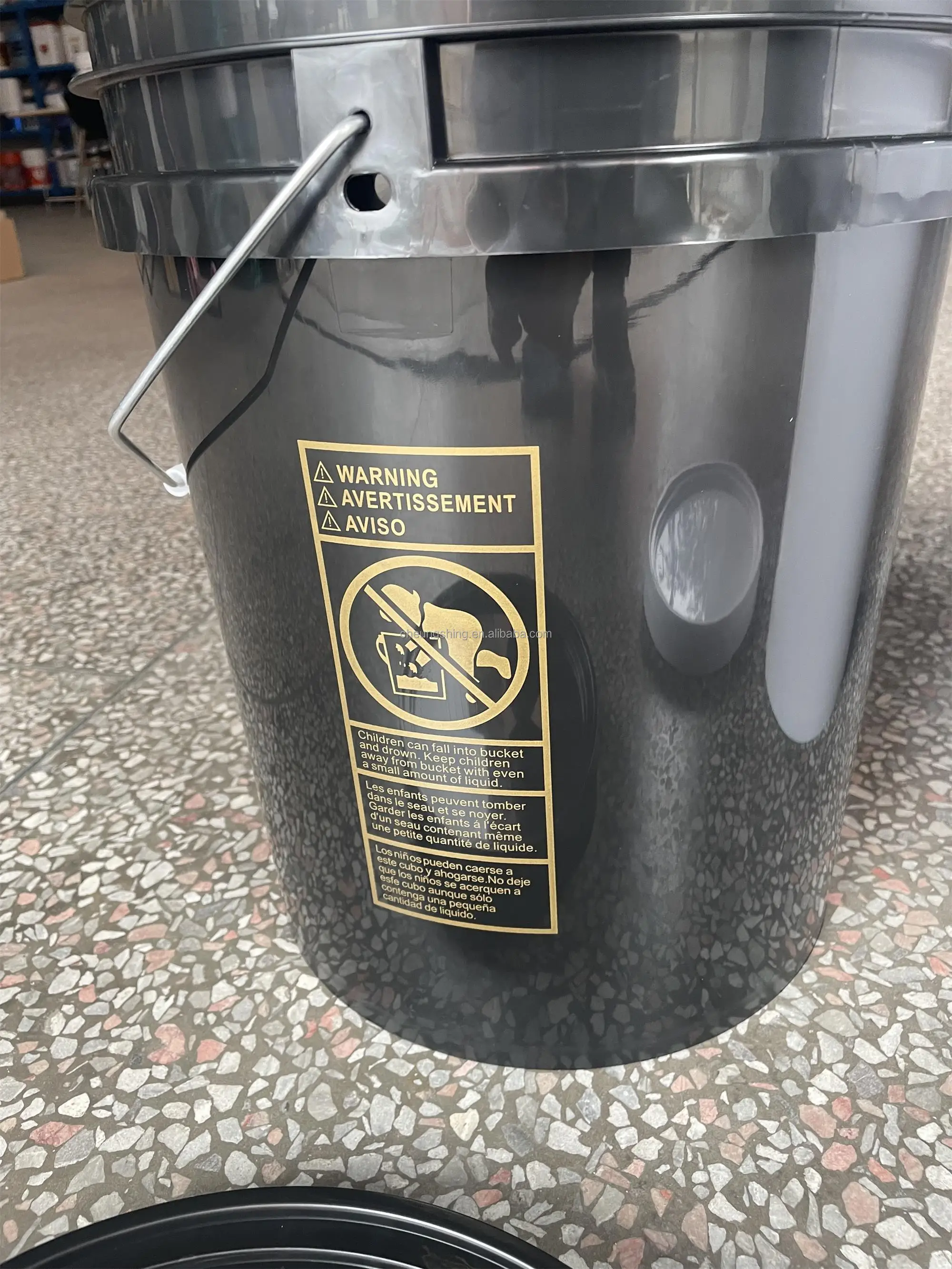 55 Gallon/20l Plastic Pail/barrels With Plastic Or Metal Handle,Flat Or ...