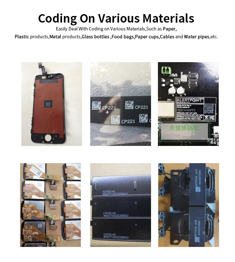 Btmark Variable Data Expire Date Qr Code Series Number Automatic Online Coding Machine Batch ...