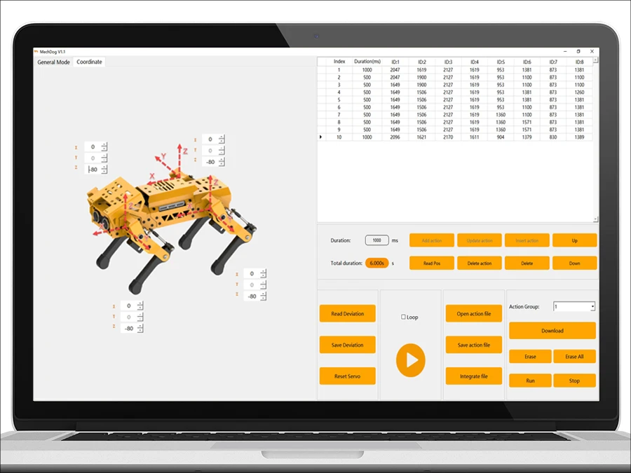 Hiwonder MechDog AI Voice Interaction Smart Robot Dog - Programmable ...