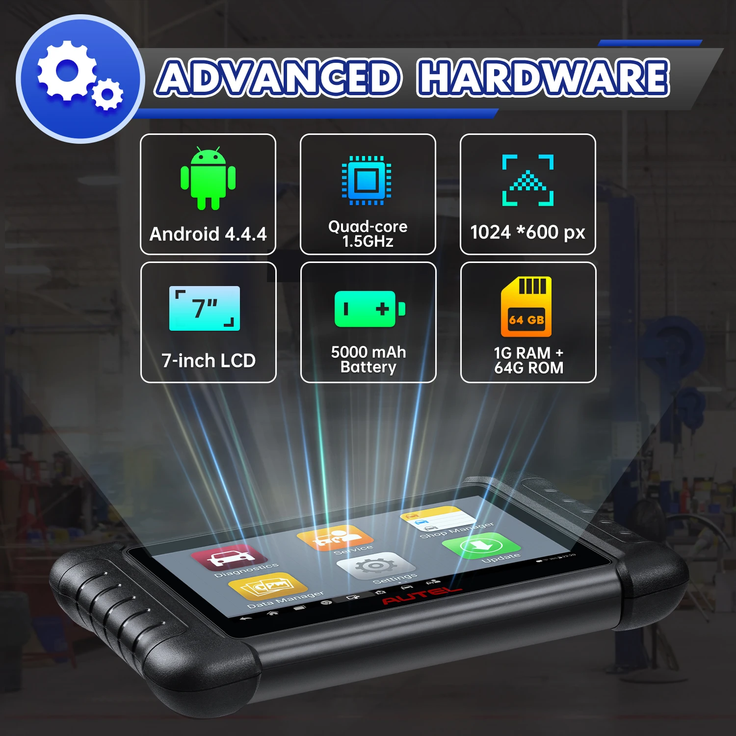 Autel Maxicheck Mx808s Obd 2 Car Diagnostic Scanner Machine Auto ...