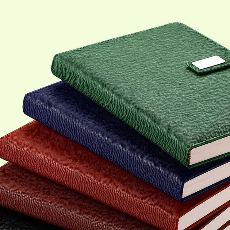 Small MOQ Customized Logo Luxury A5 A6 Pu Cover Corporate Gift Business ...