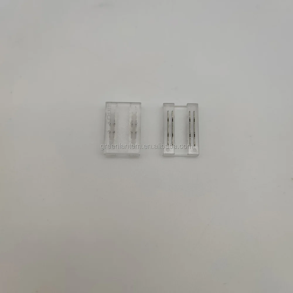 3 Pin Free Welding COB LED Strip Connector 3Pin Fast Connector for 8mm ...