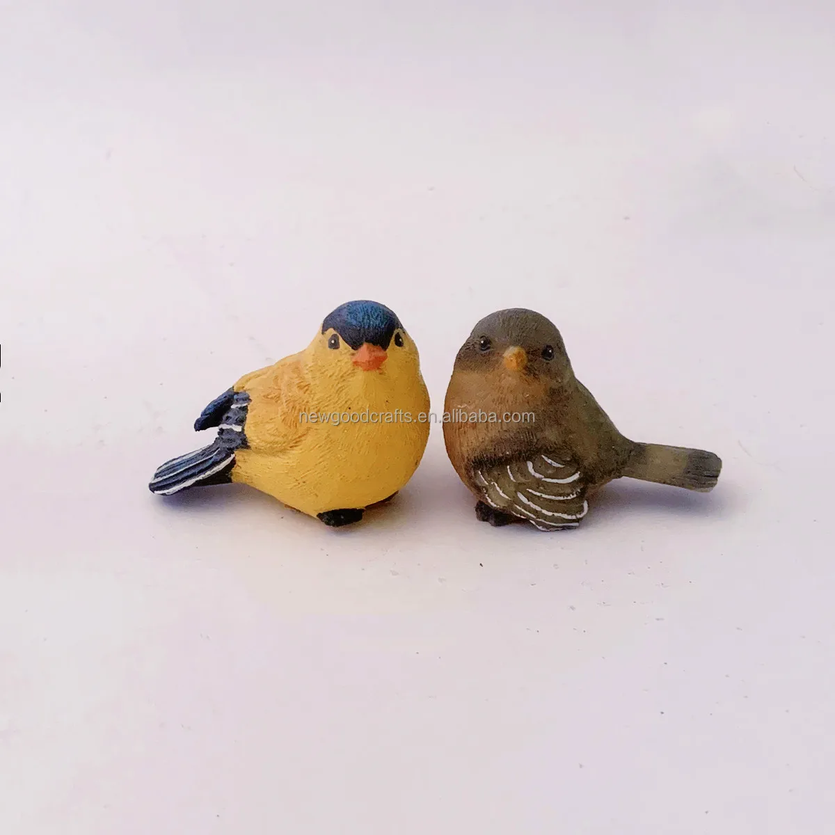 Miniature Resin Bird Figurines Collectable Nautical Polyresin Fairy ...