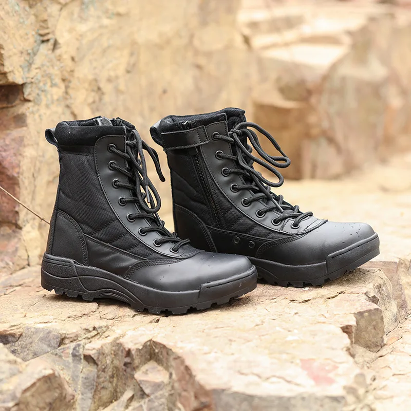 Alibaba.com: High Top SWAT Tactical Combat Boots with breathable mesh ...