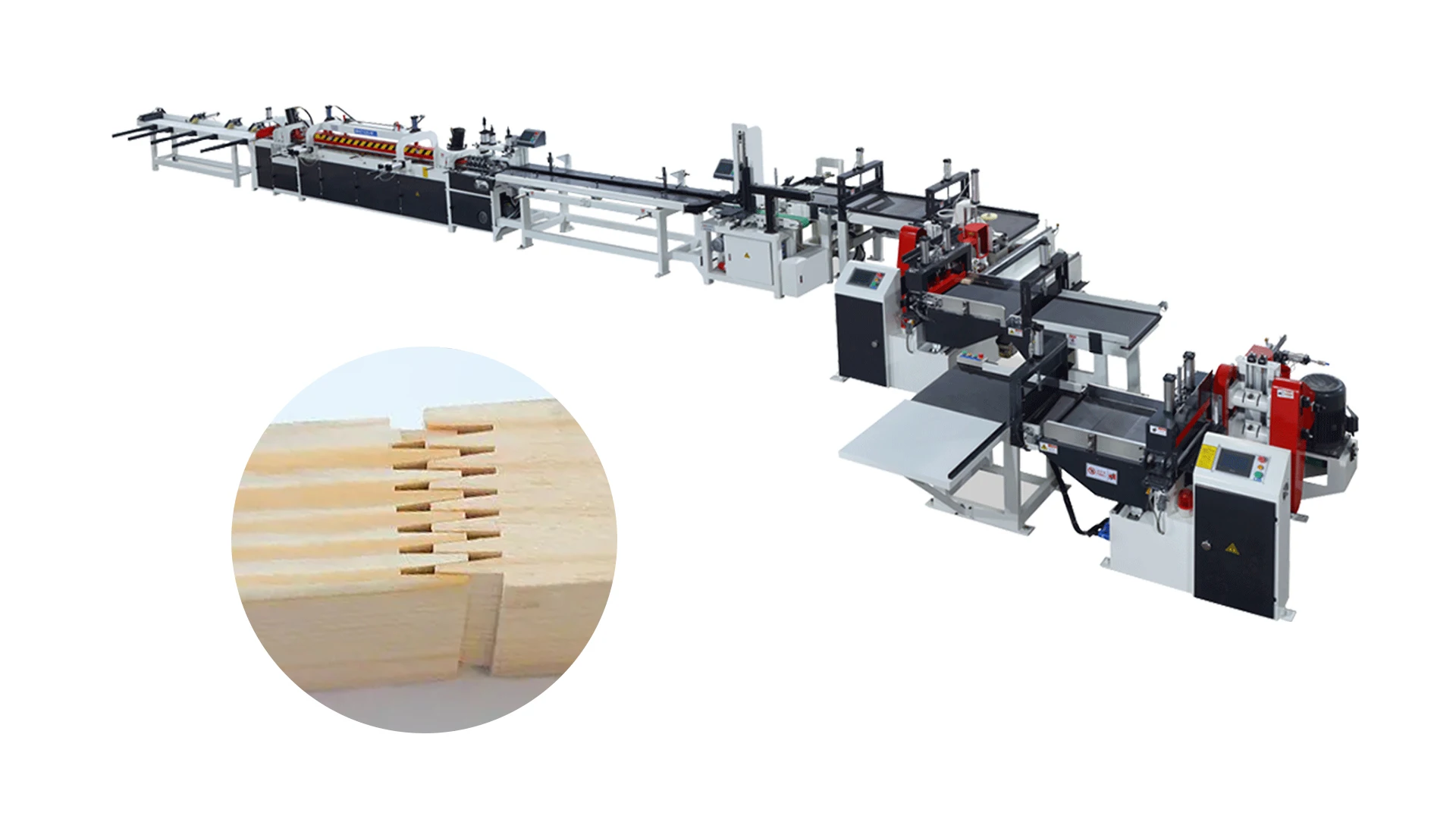 Hydraulic Wood Side Edge Press Laminating Joining Finger Joint Machine ...