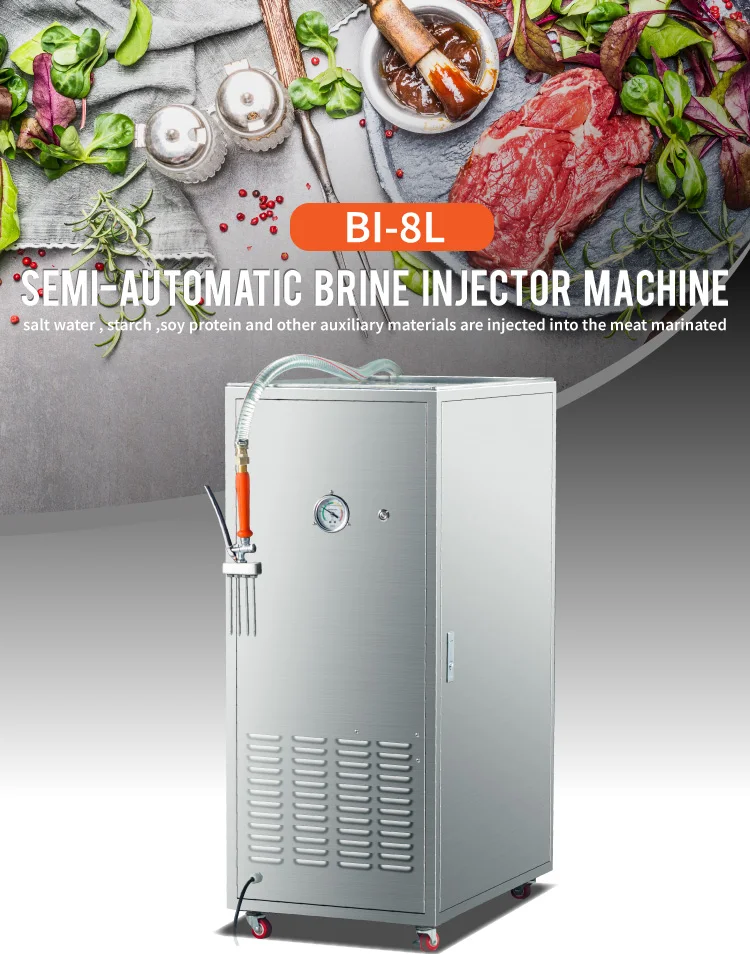 Automatic Brine Chicken Injector Saline Injection Meat Injector Gun ...