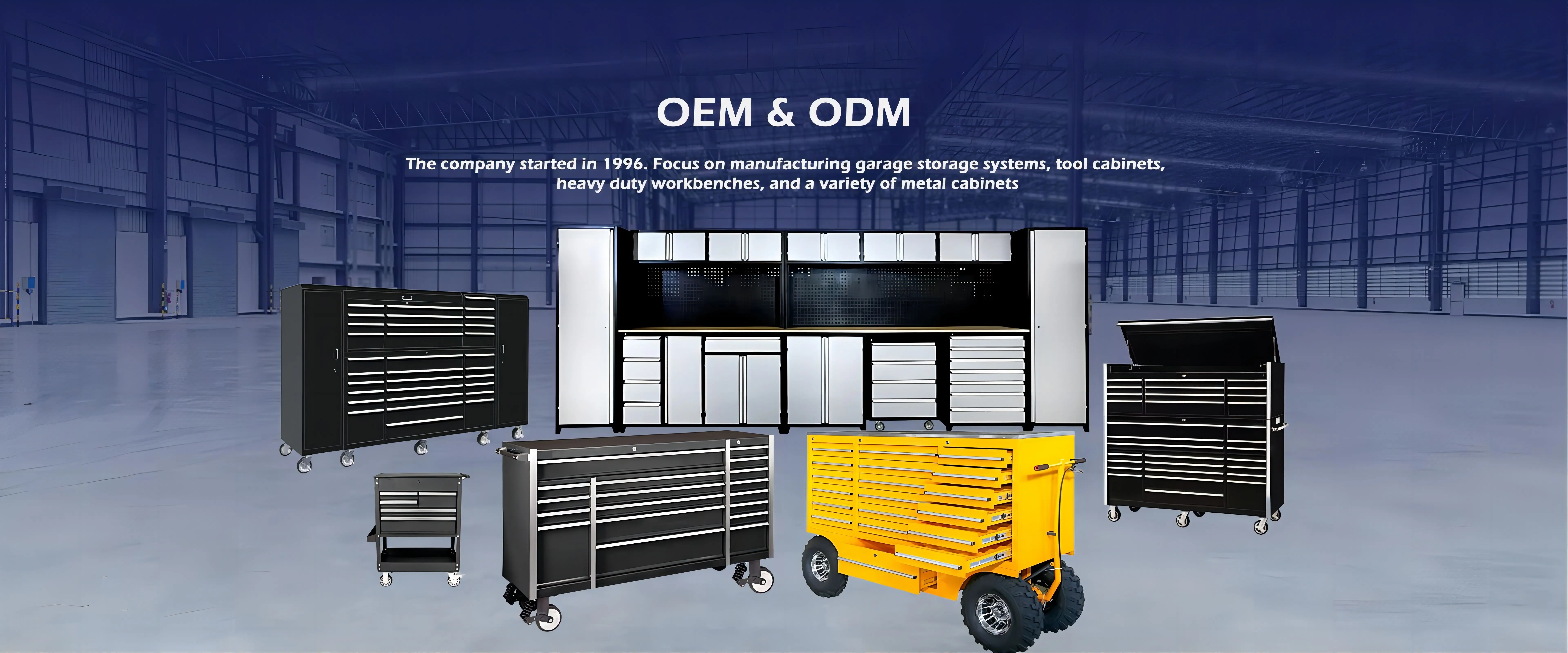 Factory Manufacturing Toolbox Tool Cabinet Pit Cart