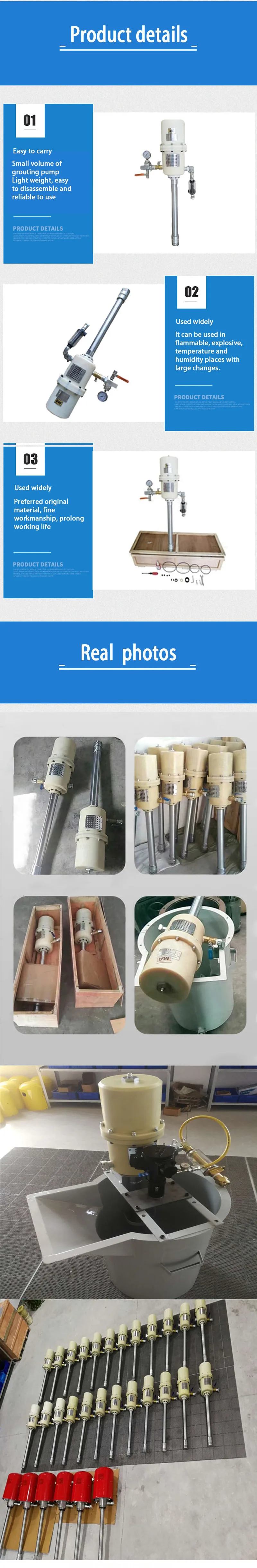 Qb152(zbq27/1,5) Mine Pneumatic Grouting Pump - Buy Grouting Pump,Pneumatic Grouting Pump,Mine ...