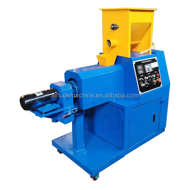 Alibaba.com: Fish Food Production 1mm-9mm Pellet Feed Extruder Machine ...