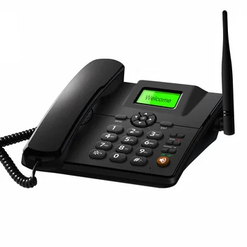 Gsm Dual Sim Card Deskphones Cordless Telephones Set Wireless Hotel ...