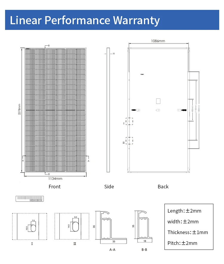 100kw 1000watts Rooftop Risen Energy Renogy Production Line Price Panel ...