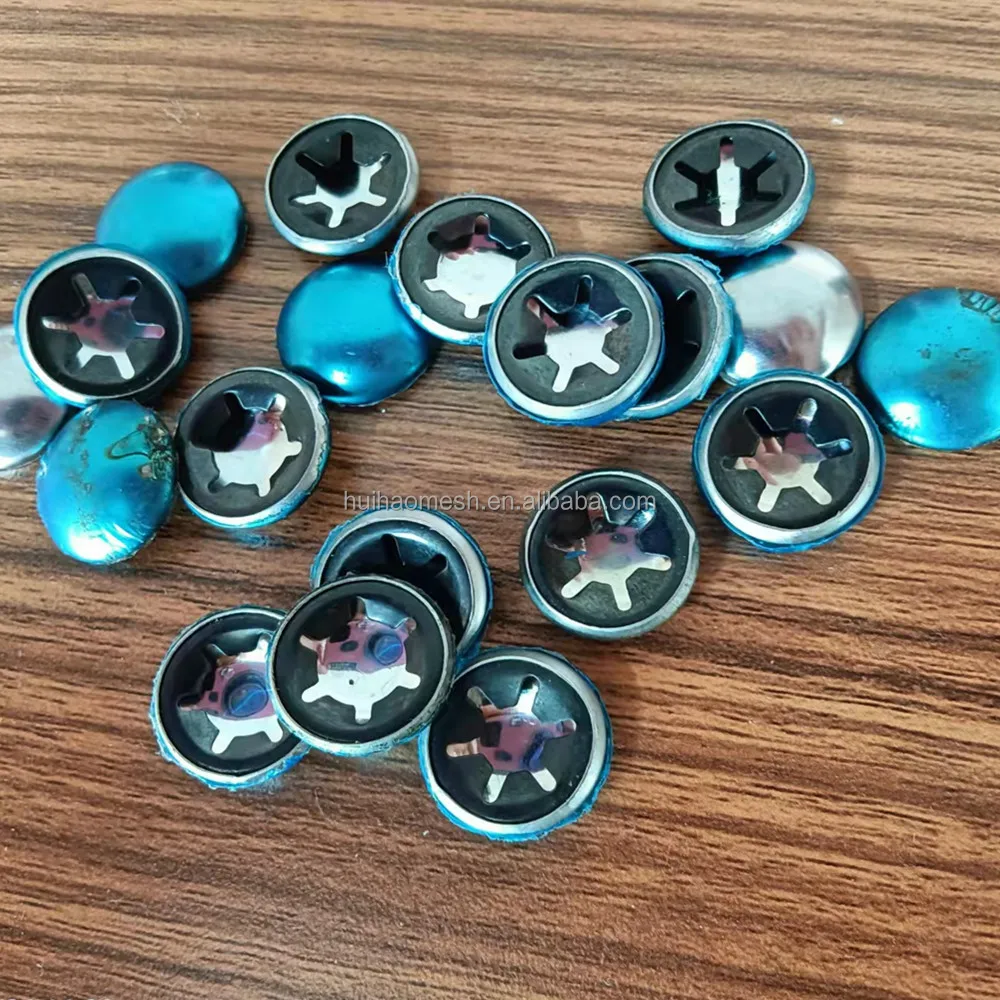 65 Mn Steel Star Lock Axle Washer - Stainless Steel Cap