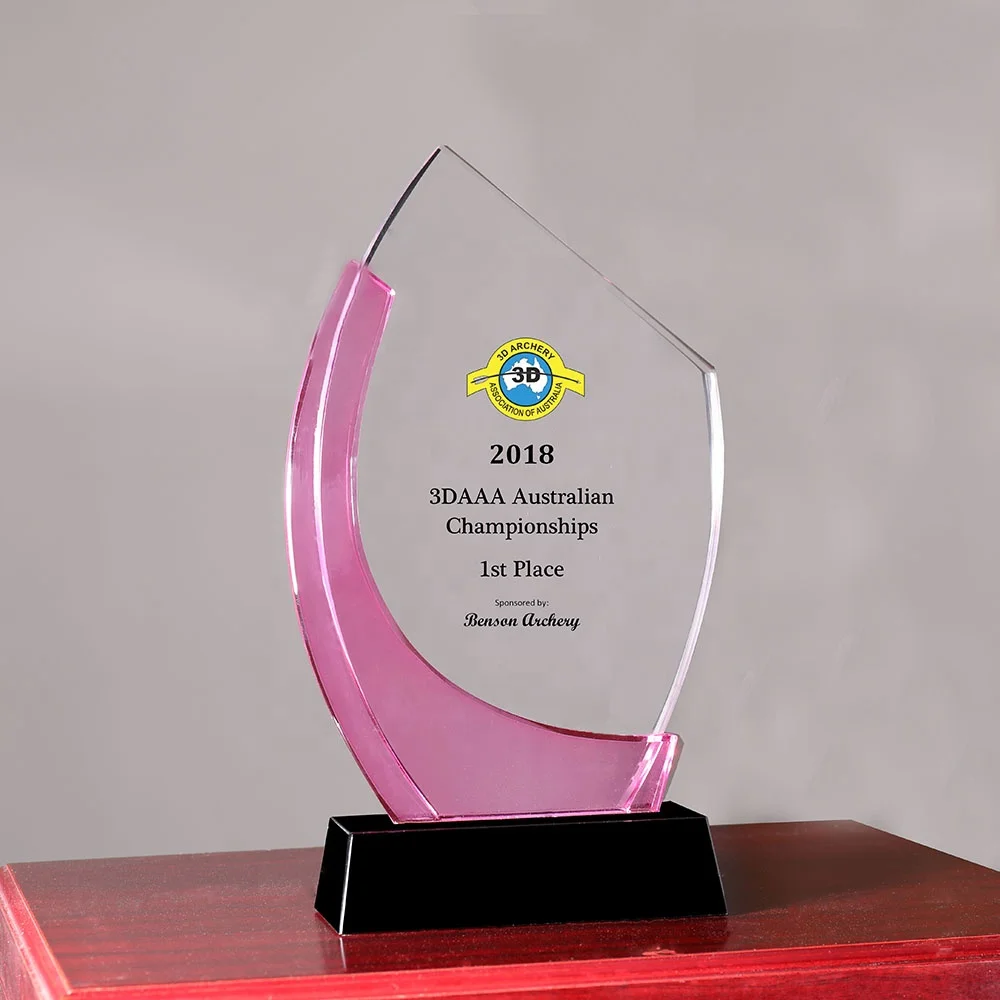 Wholesale K9 Blank Crystal Trophy Custom Crystal Glass Trophy ...