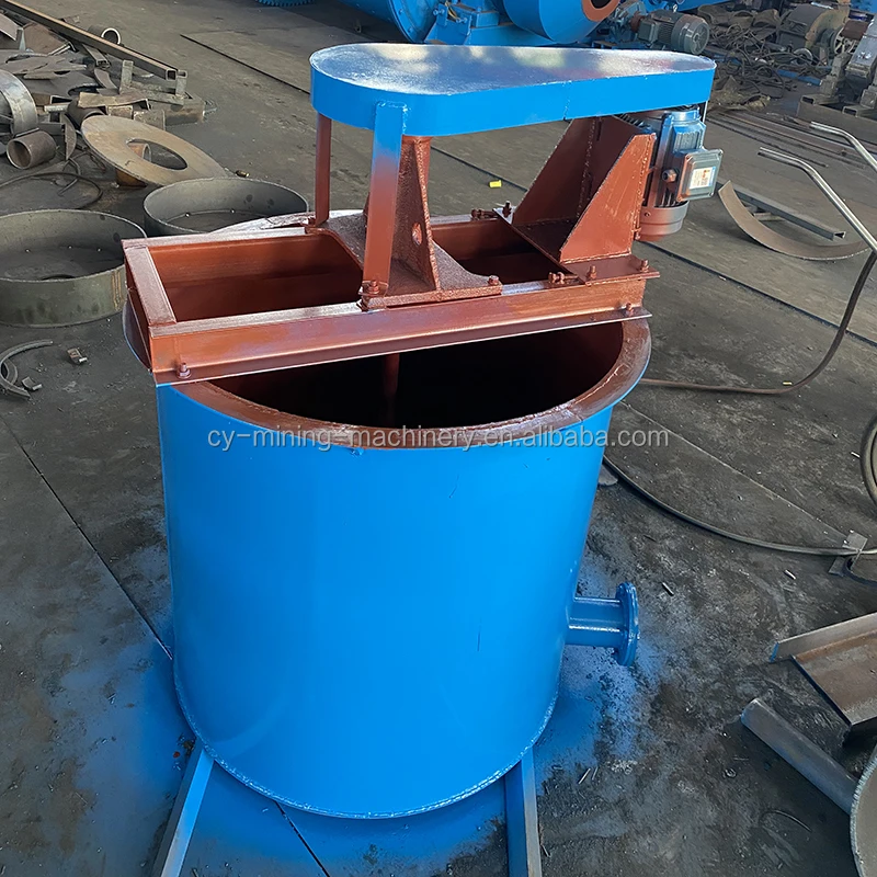 Double Impeller Leaching Tank Gold Cyanide Leaching Tank Gold Lithium ...