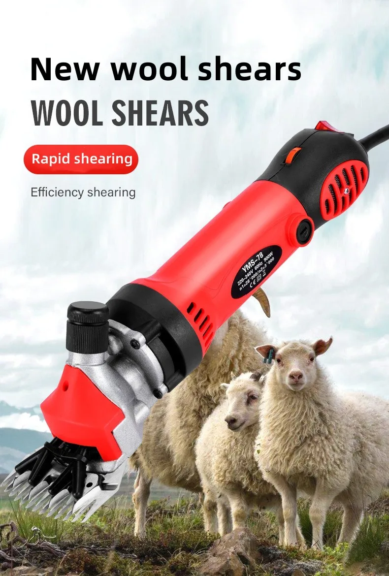 Portable Sheep Shearing 900w High Power Electric Sheep Shearing Machine ...