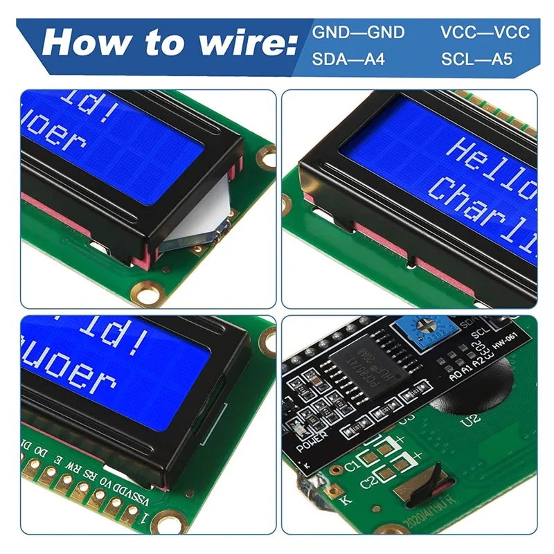Escudo de teclado LCD LCD1602 Módulo LCD 1602 Pantalla azul| Alibaba.com