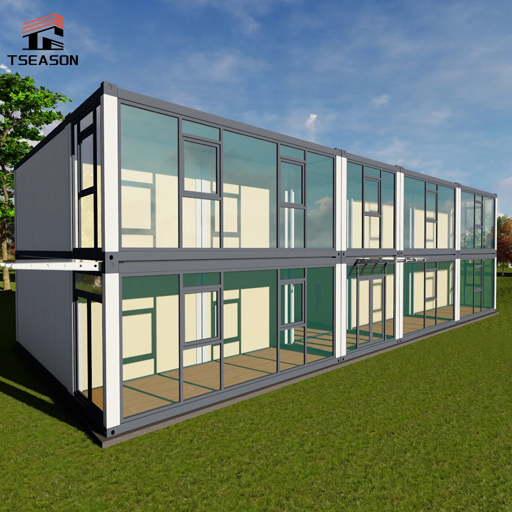 20ft 40ft Prefab Folding Container Ready Made Prefabricated Home ...