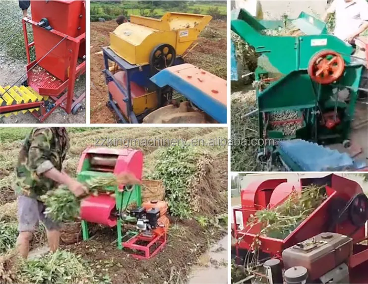 Self-Propelled Peanut Harvester with Bagging & High Productivity - OEM