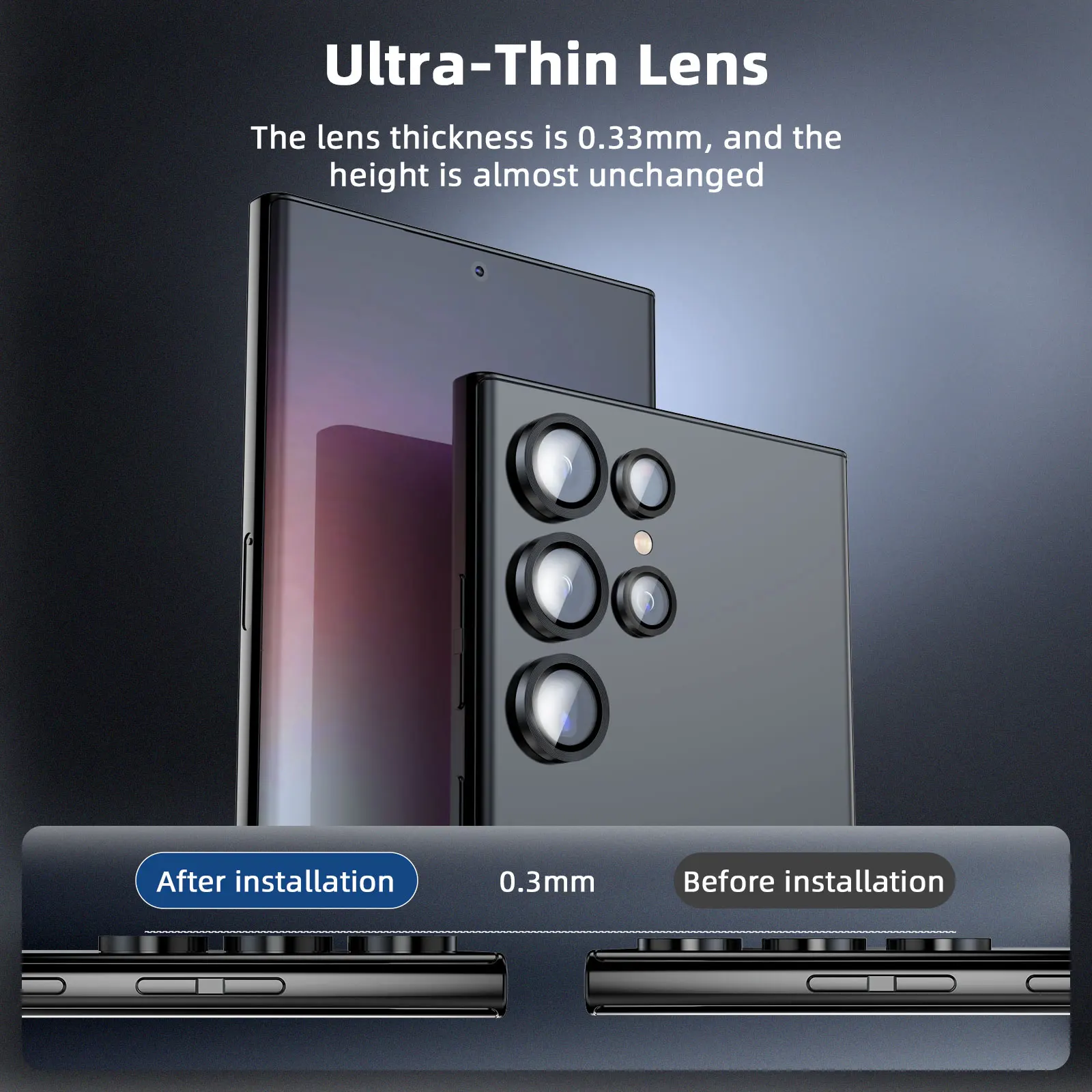 Phone Planet Samsung Galaxy S23 Ultra Camera Lens Protector