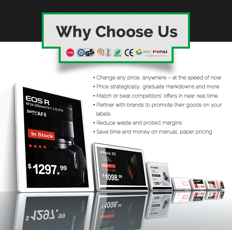 Retail Pricer Digital Tags Pricer Electronic Shelf Labels - Buy Pricer ...