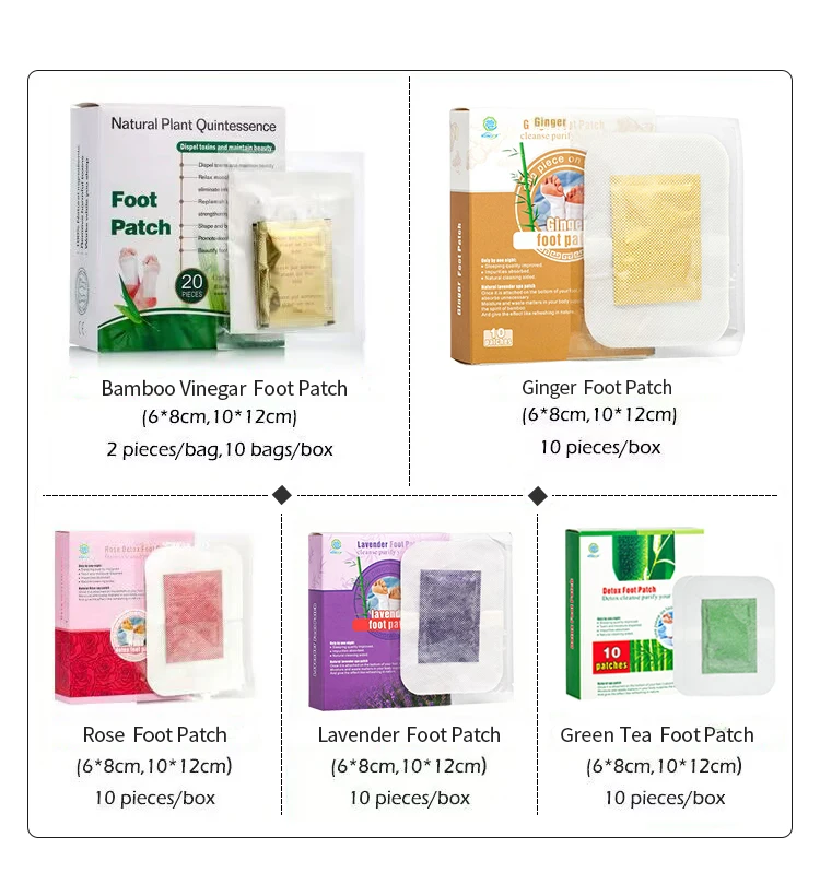 Deep Cleaning Foot Patch - Natural Herbal Detox Patches