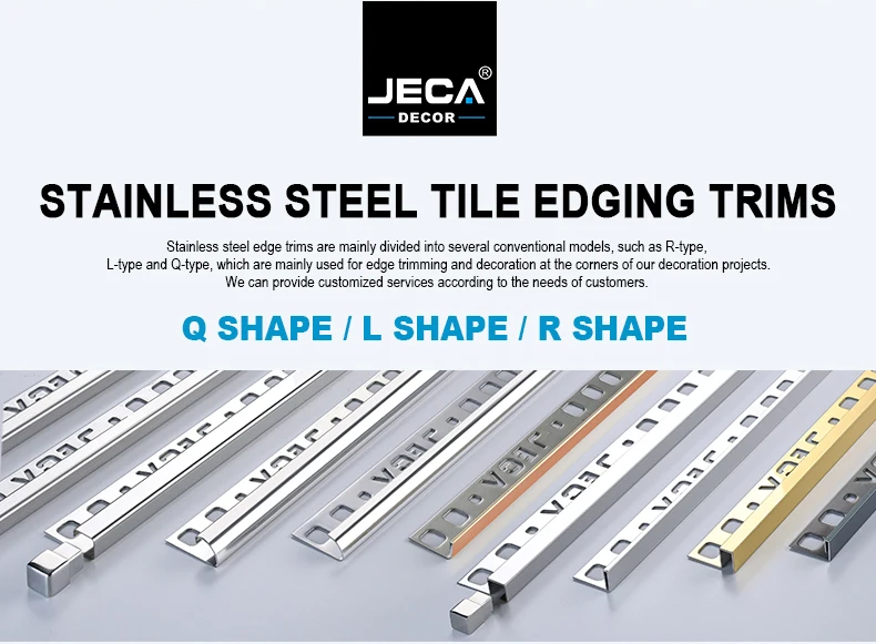 JECA Tile Profiles - Stylish & Durable Edging Trims