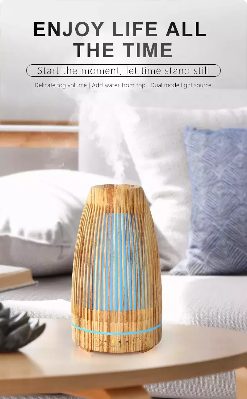 Cool Mist Essential Oil Aromatherapy Diffuser With 7 Colors Lights 2 ...