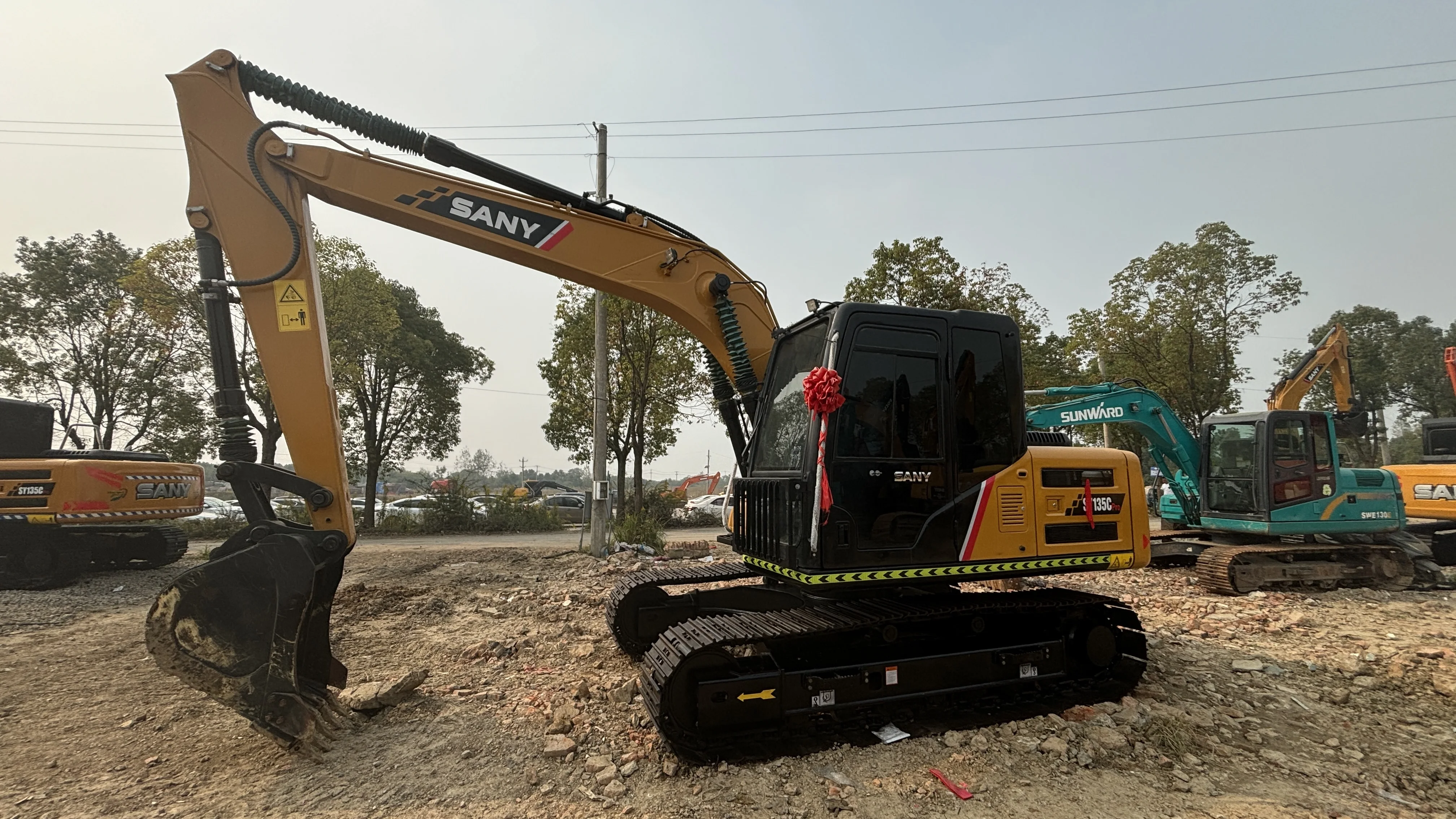 Good Condition Used Excavator Sany Sy135pro Sy75 Sy95 Sy135 7-13ton ...