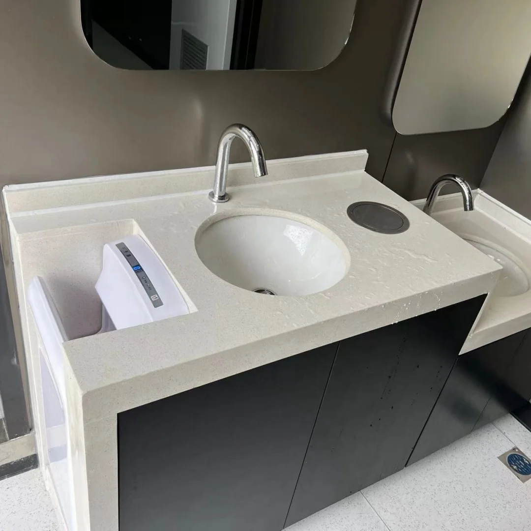 Mobile Prefab Modular Container Toilet - Portable Restroom