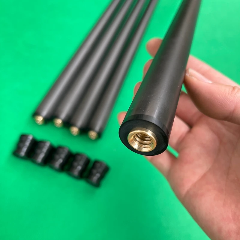 12.4mm Protaper Cue Shaft With Uniloc Joint Carbon Pool Cue Shaft - Buy ...