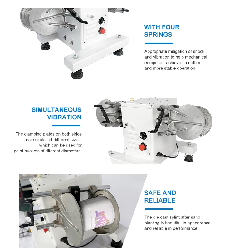 Dual/Twin Arm Double Drum Shaking Mixing Paint Shaker Machine Used in ...
