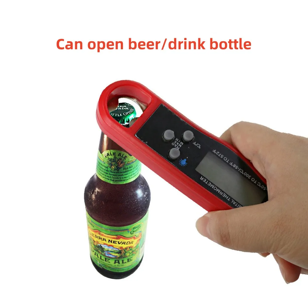 Outdoor Grilling and BBQ Thermometer Digital Instant Read Food ...