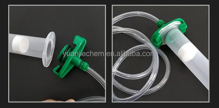 New Us Style Industrial Dispensing Syringe Back Adapter Blue 30/55cc ...