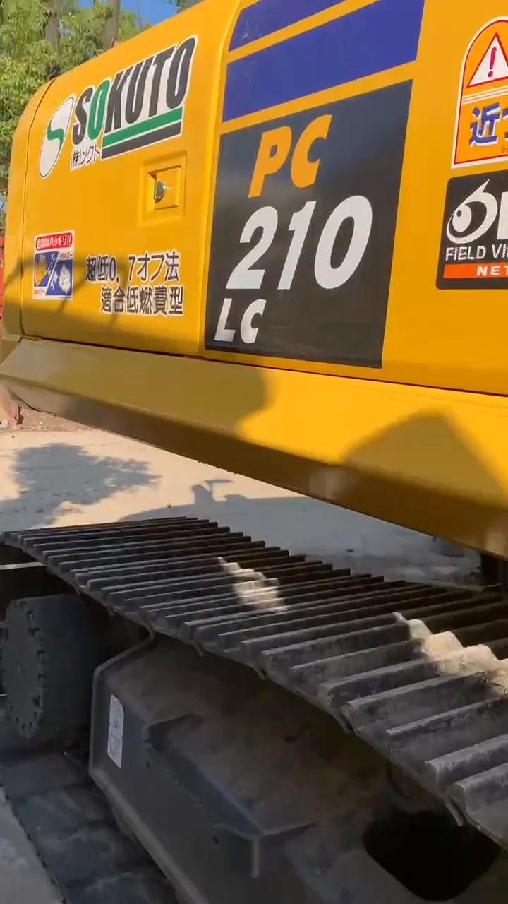 Powerful Original Japan Komatsu Pc210lc Pc210 Fuel-efficient Crawler ...