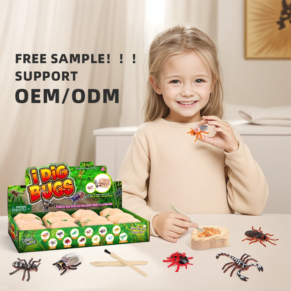New Toys Sets for Kids Children Educational Toys Bugs Excavation Kits ...