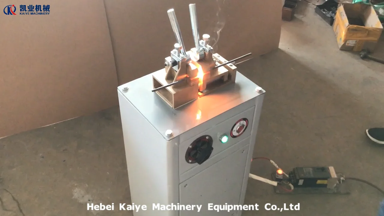 Factory Best Selling-wire Rod Butt Welding Machine Use For Wire Mesh ...
