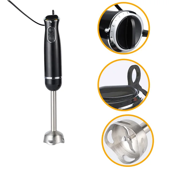 New Innovation Hand Blender Immersion 600w 4 In 1 Dc Motor Hand Blender Hand Blender With ...