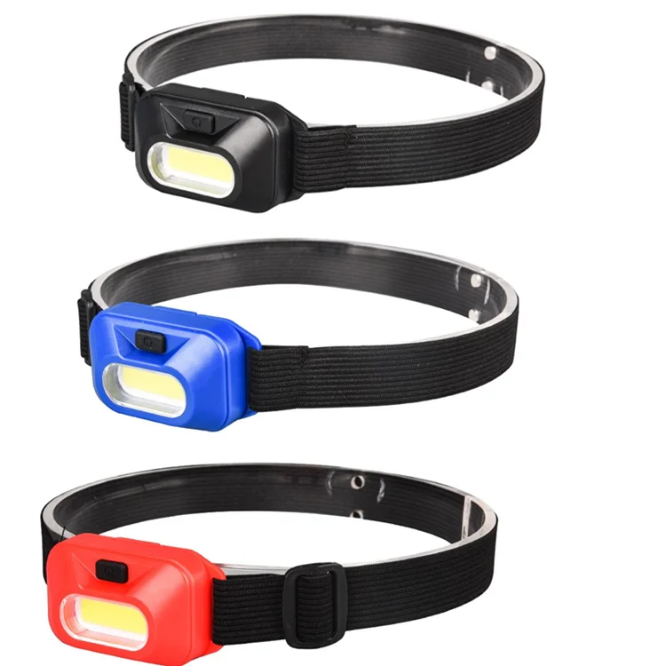Camping Led Mini Headlights Portable Cob Headlamps Waterproof Head ...