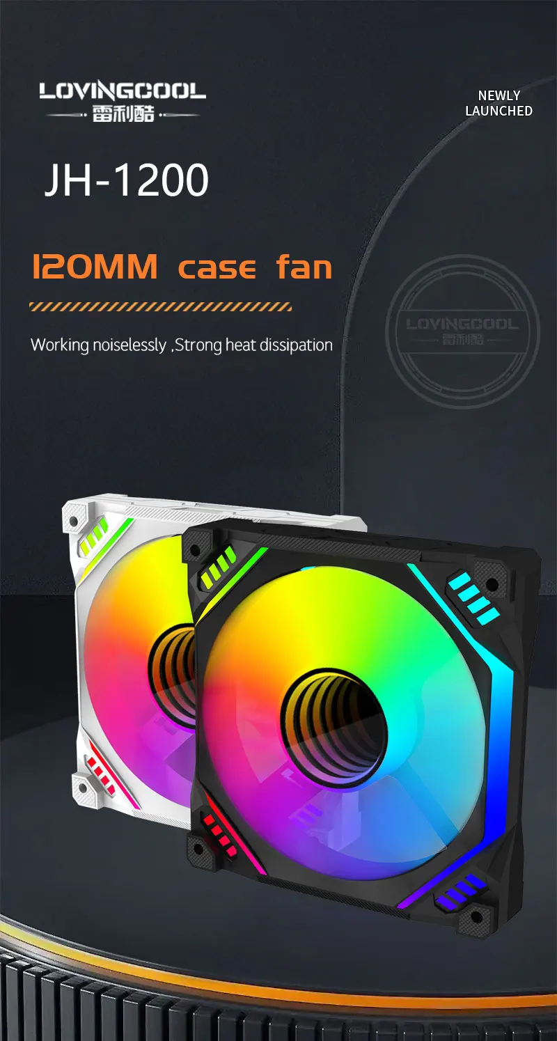 Lovingcool Gaming PC Case Fans - Efficient Cooling Solutions