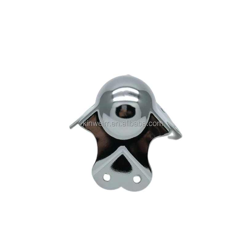 Discount Price Direct Sales Metal Silver 77 * 64mm Six Hole Right Angle ...