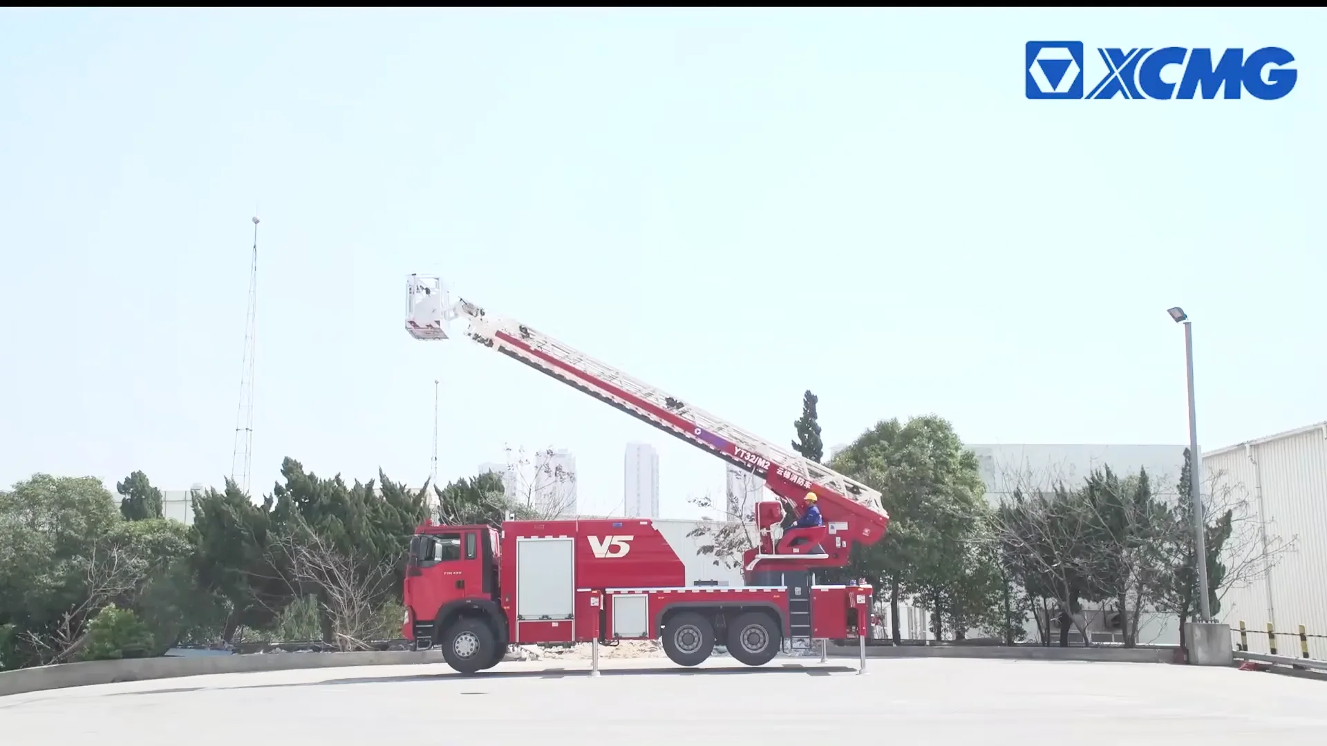 Xcmg Official Manufacturer Fire Fighting Truck Yt32m1 Ladder Fire Truck ...