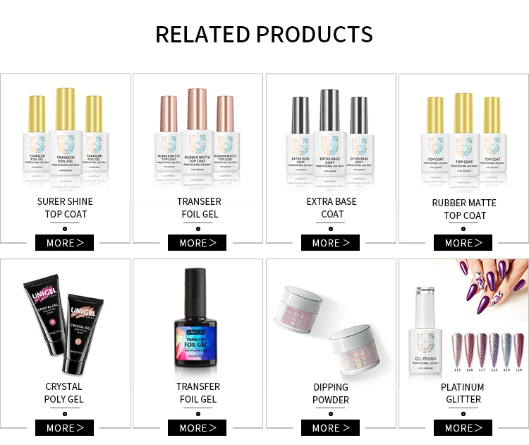 Unigel 800 Colors Pure Color Gel / Professional Solid Gel Polish ...