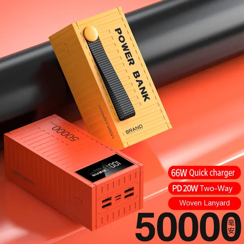 Monitor High Quality - Buy Container Power Bank 50000mah,66w Pd20w Fast ...