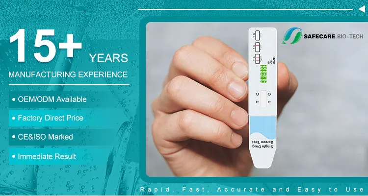 Etg Rapid Test Kit For Drugtest With Safecare One Step Multi-drug Urine ...