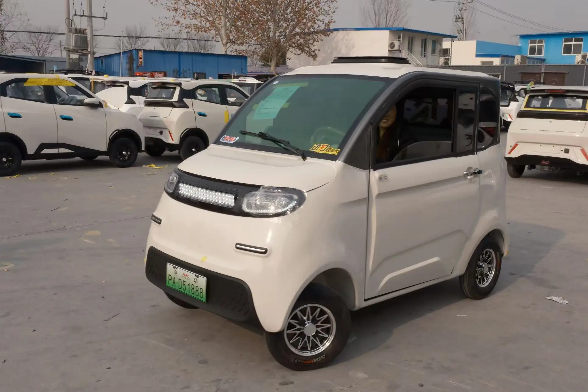 Factory Supply 2 Doors Mini Car Without Driving License New Energy ...