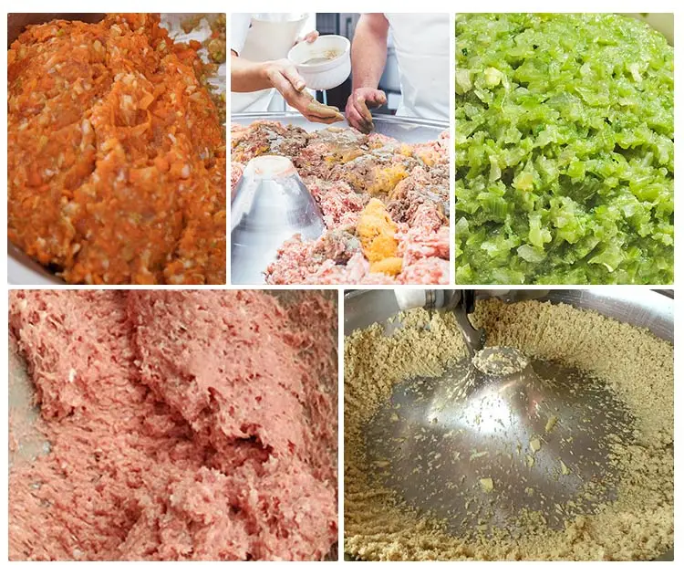 200l 80l Sausage Carne Meet Produttori Mince Meat Grinder Mixer 25kw ...
