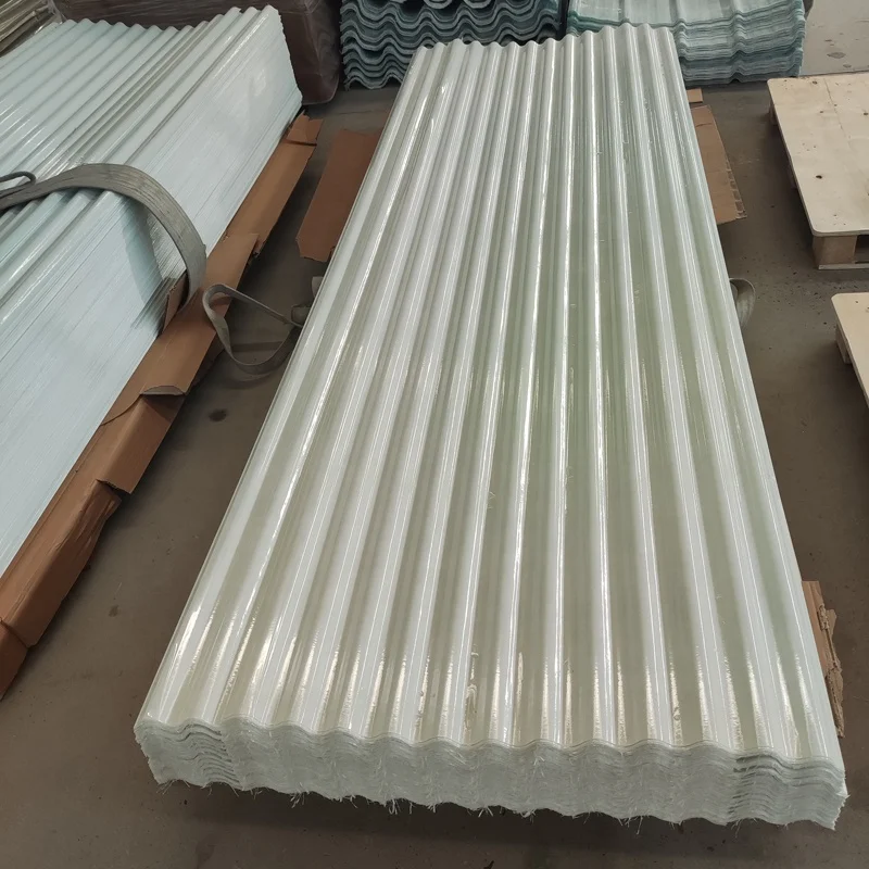 Fiberglass Reinforced Plastic Corrugated Frp Sunlight Roof Sheet ...