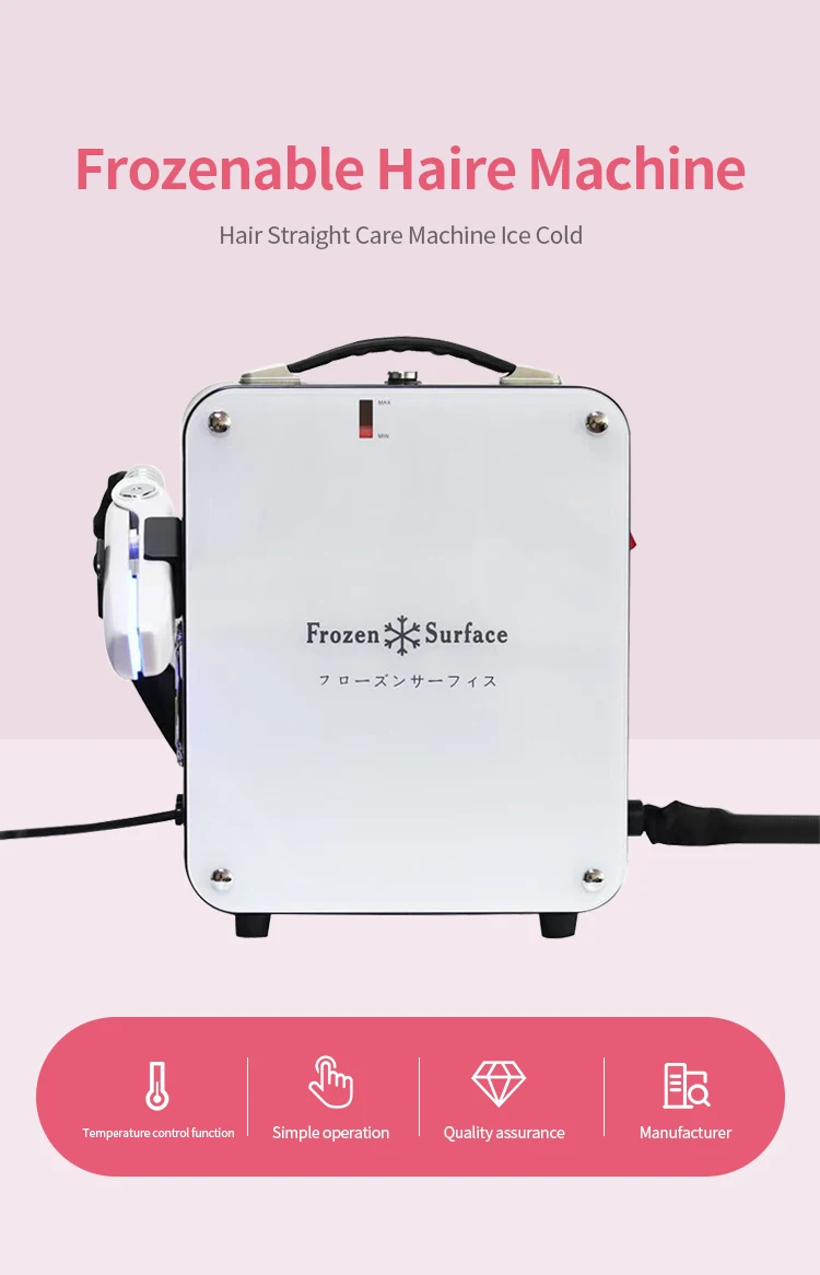2026 Professional Hot-Freeze Hair Straightening Machine Freeze-on Hair ...